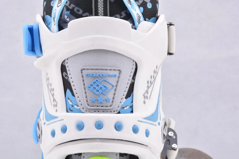 Gosome Hot Pink Inline Skates Double-layer Shoe Shell Roller Skates ...