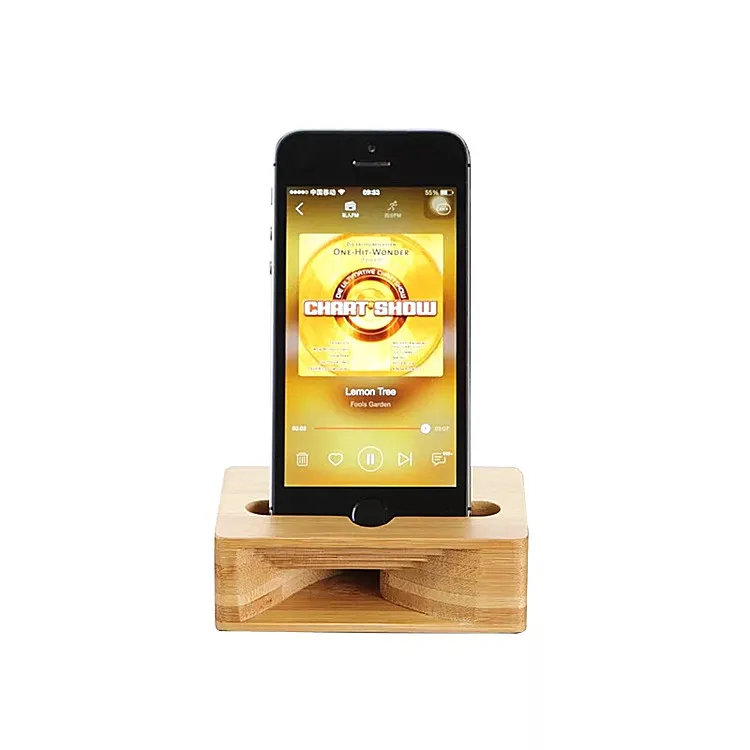 Wholesale Eco-friendly Real Bamboo Mobile Phone Holder Bamboo Tube ...