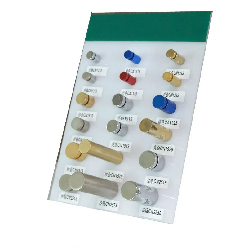 Hot Sale Dia 18mm Glass Stainless Nuts Decorative Bolts And Nuts - Buy ...