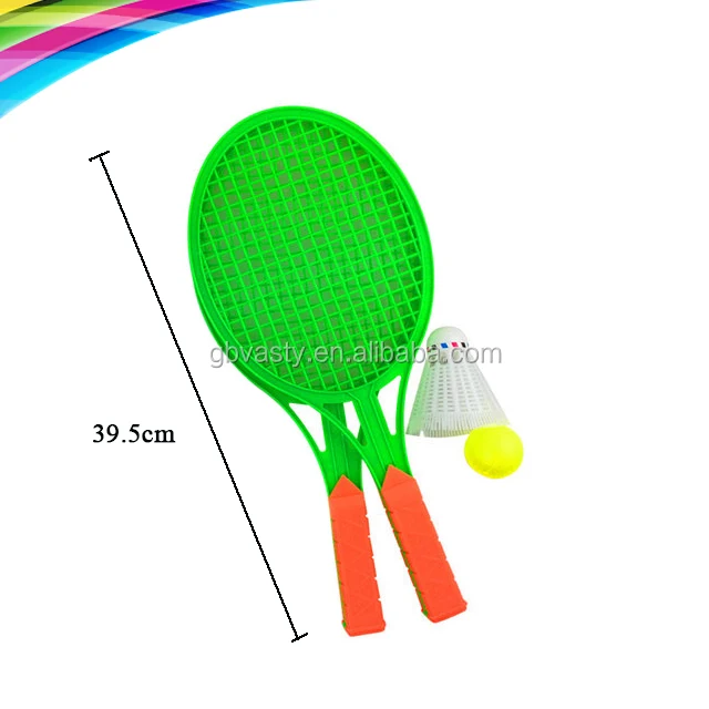 Outdoor Sports Mini Plastic Badminton Racket Toy Set for Child