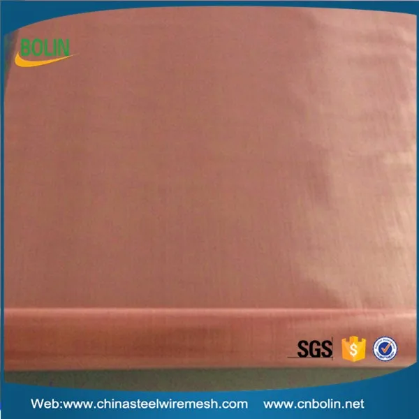 Fine Electrical Conductive Mesh - EMI Shielding Copper Wire Mesh