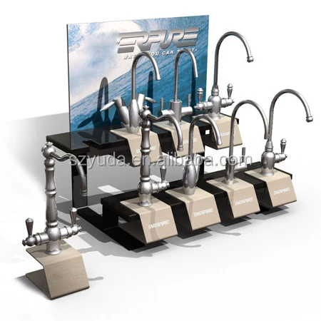 Acrylic Faucet Display Stands - Modern Retail Solutions