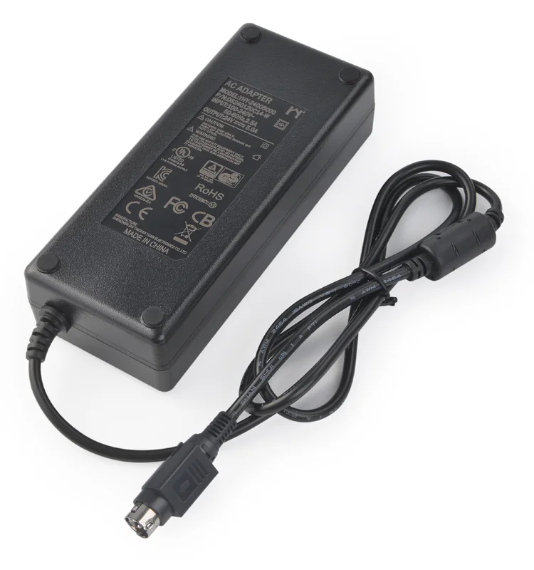 Dc Power Supply Trafo 220v 230vac Output 24vdc 24v 5a 120w 4 Pin Laptop ...