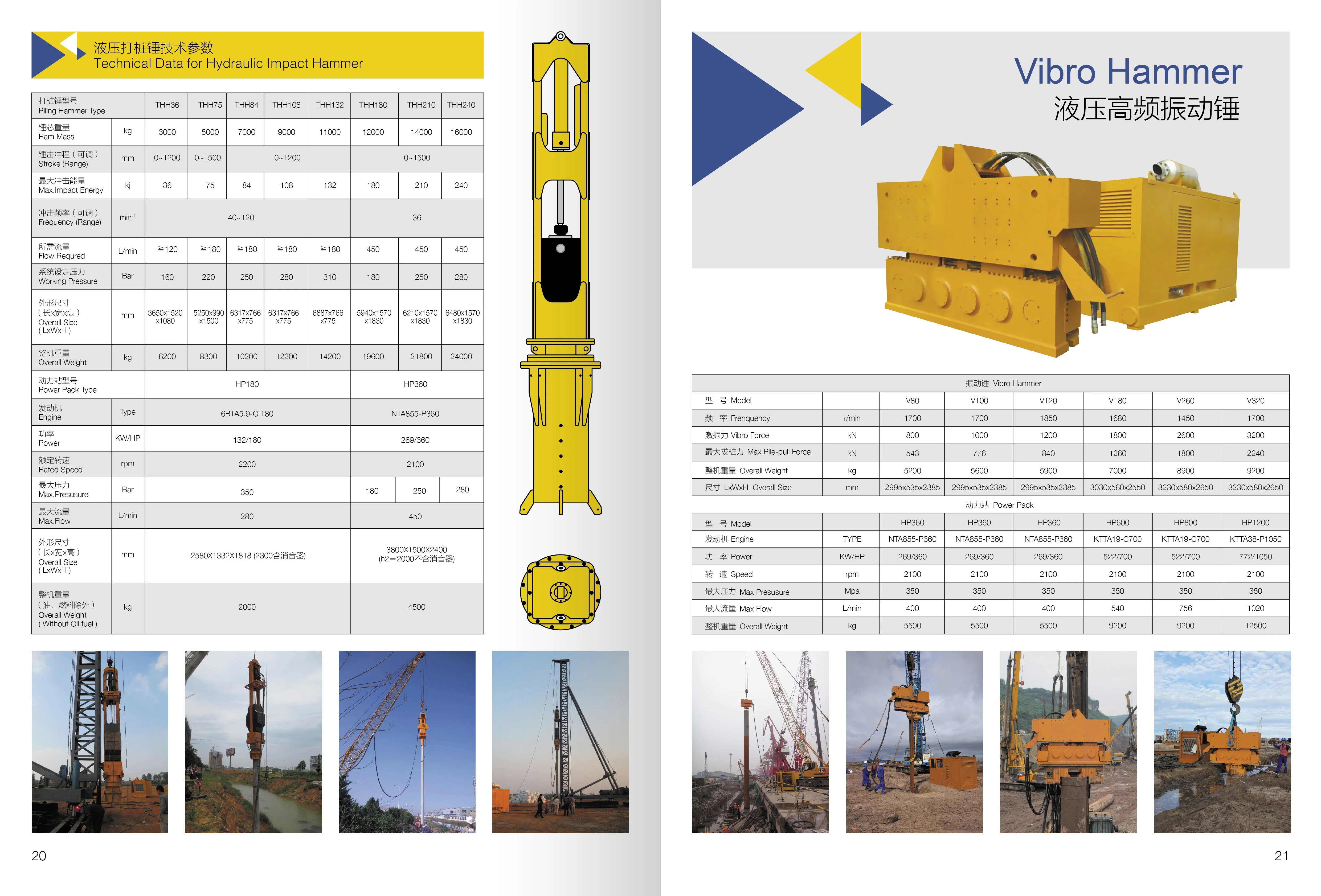 High Frequency Hydraulic Vibratory Hammer,Vibratory Hammer - Buy ...