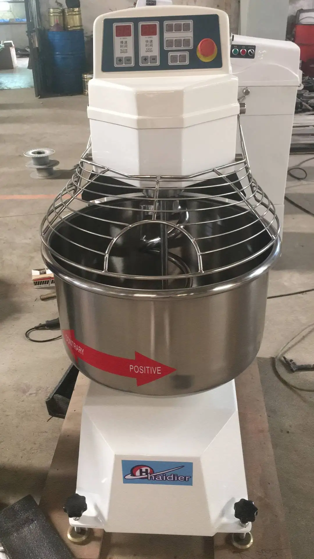 Spiral Mixer With Fixed Bowl-dough Mixer Flour Capacity - Buy Spiral ...