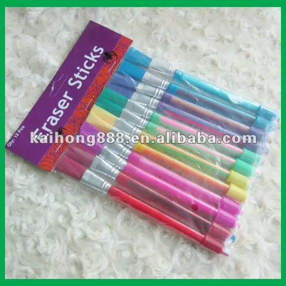 Promotional Cute Retractable Eraser - Full Color Imprint