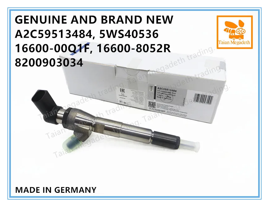 Genuine And Brand New Diesel Fuel Injector Assy A2c59513484,5ws40536 ...