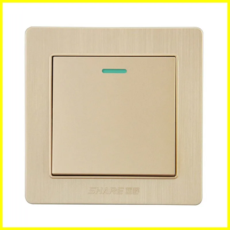 Share 16 Amp 250v Flush Mounted Switch 4 Gang 1 Way Lighting Control ...