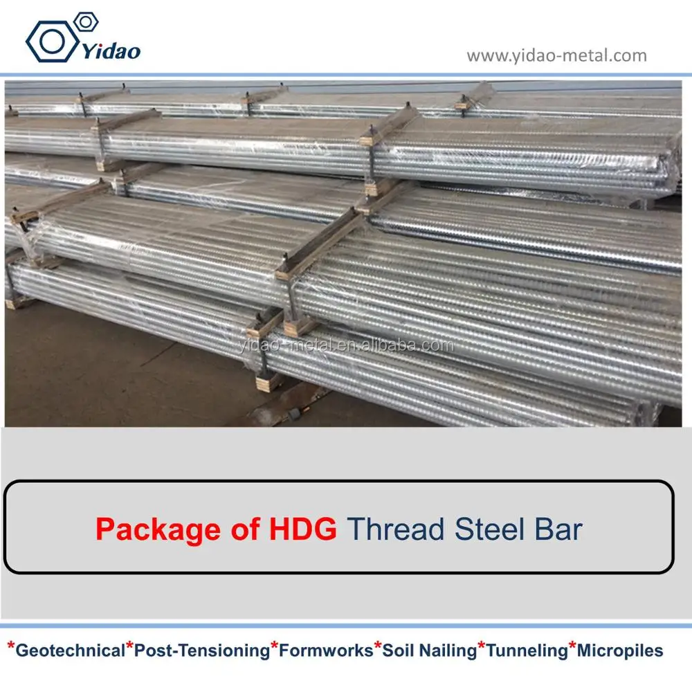 High Strength Prestressed Concrete Steel Bar With Accessories - Buy ...