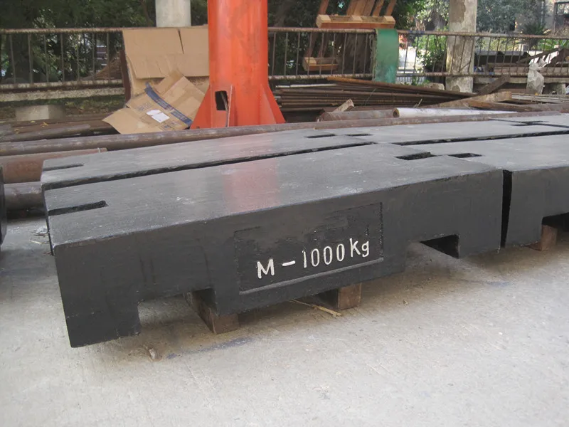 M1 gietijzeren gewicht 1000 kg test gewicht 500 kg iron gewichten ...