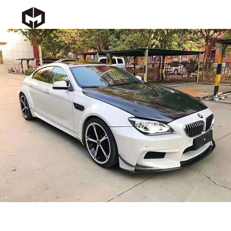 Fiberglass Prior Design Wide Body Kit for BMW 6 Series