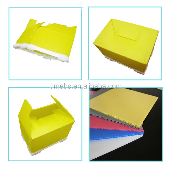 Custom PP Coroplast Plastic Corrugated Sheet 4x8 Corex Board Manufacturer