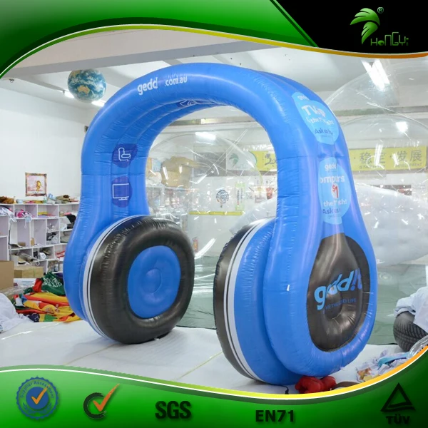Giant Inflatable Earphone Model - Perfect for Advertising