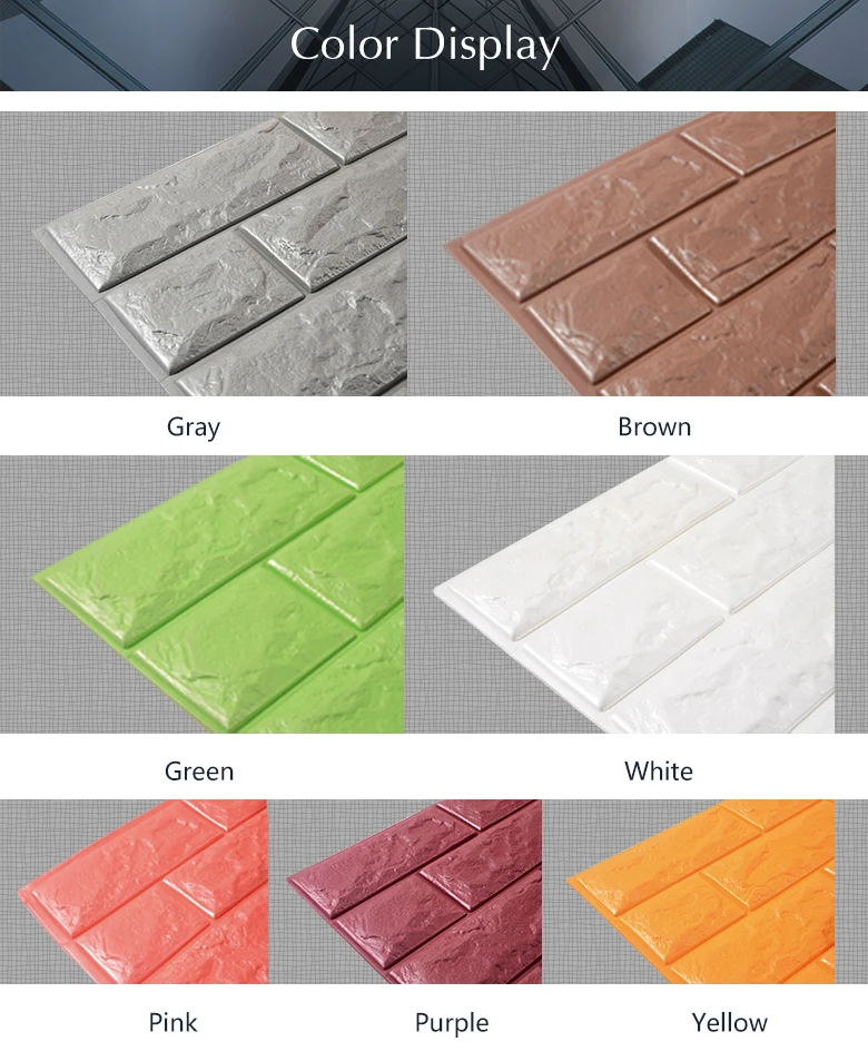 Modern Style And Natural Material Wallpapers Wallpapers Type Pe Foam ...