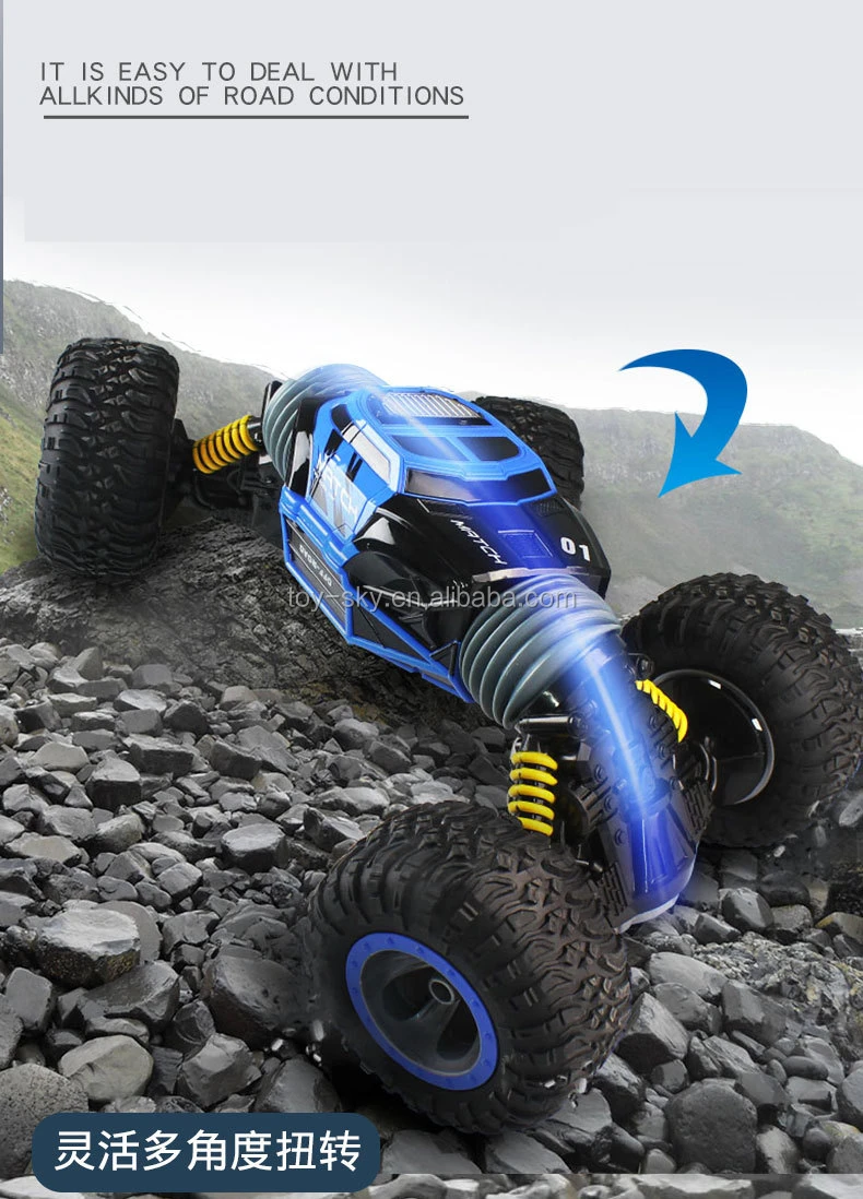 Ud2169a 1/10 2.4g Remote Control Car 4x4 Double Sided Rc Car ...