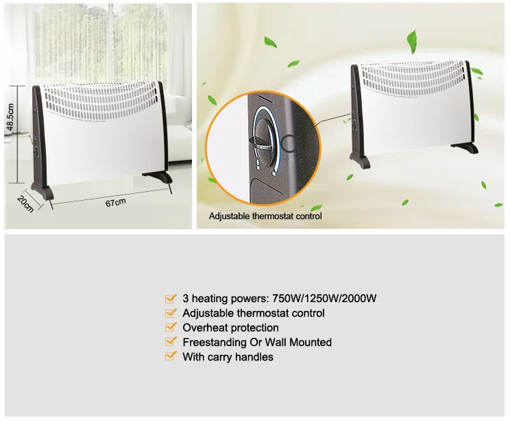 Professional Export Free Standing Convection Heaters Electrical Heating ...