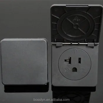 Us Nema 5-15r Flush Panel Mount,Generator Nema 5-15 Socket & Receptacle ...