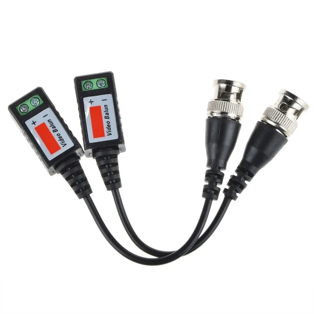 Cctv Video Balun Twisted Passive Video Balun Transmitter Transceiver ...