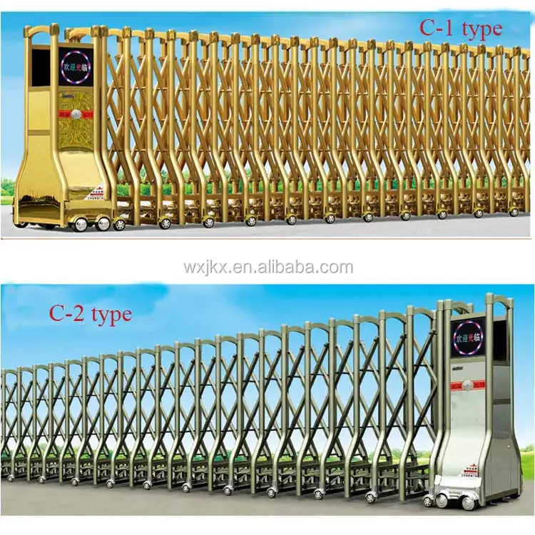 Folding Gate 304 Stainless Steel Material Gate Wuxi Factory ...