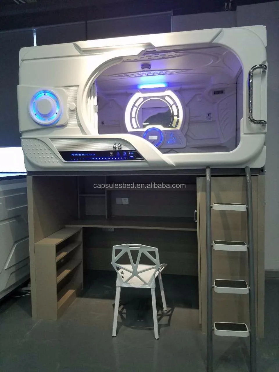 Dormitory Capsule Bed With Desk,Office/apartment/school Use - Buy Bunk ...
