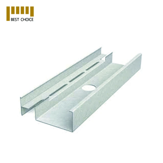 C Stud Metal Runner Channel For H-stud And Gypsum - Buy C Stud Metal ...