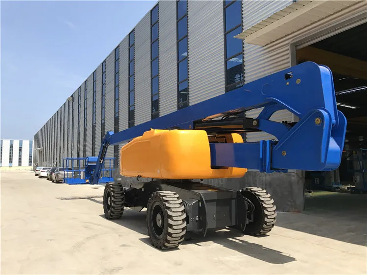 Self-propelled Telescopic Boom Lift / Man Self Propelled Telescopic ...