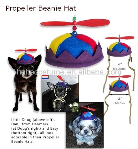 Propeller Beanie Hat For Dog,Dog Propeller Hat,Helicopter Hat - Buy Dog ...