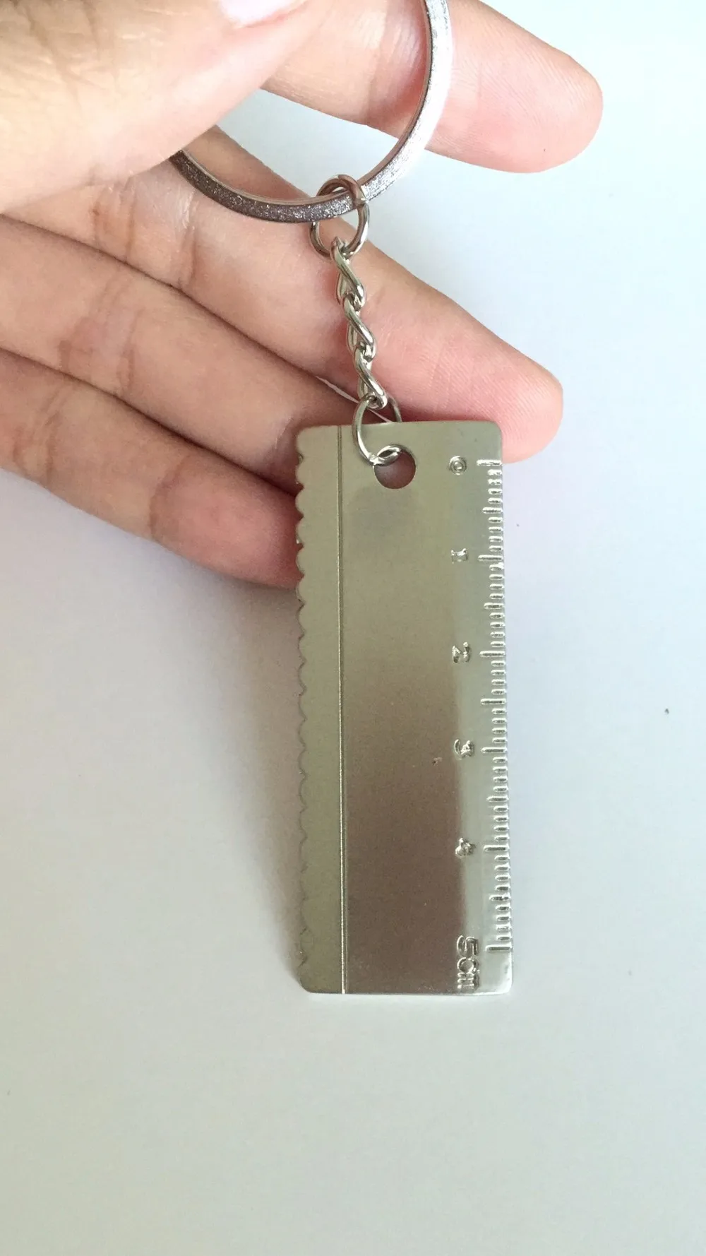 Mini Tool Ruler Key Chain Key Chain Hook Metal Keychain Key Ring - Buy ...