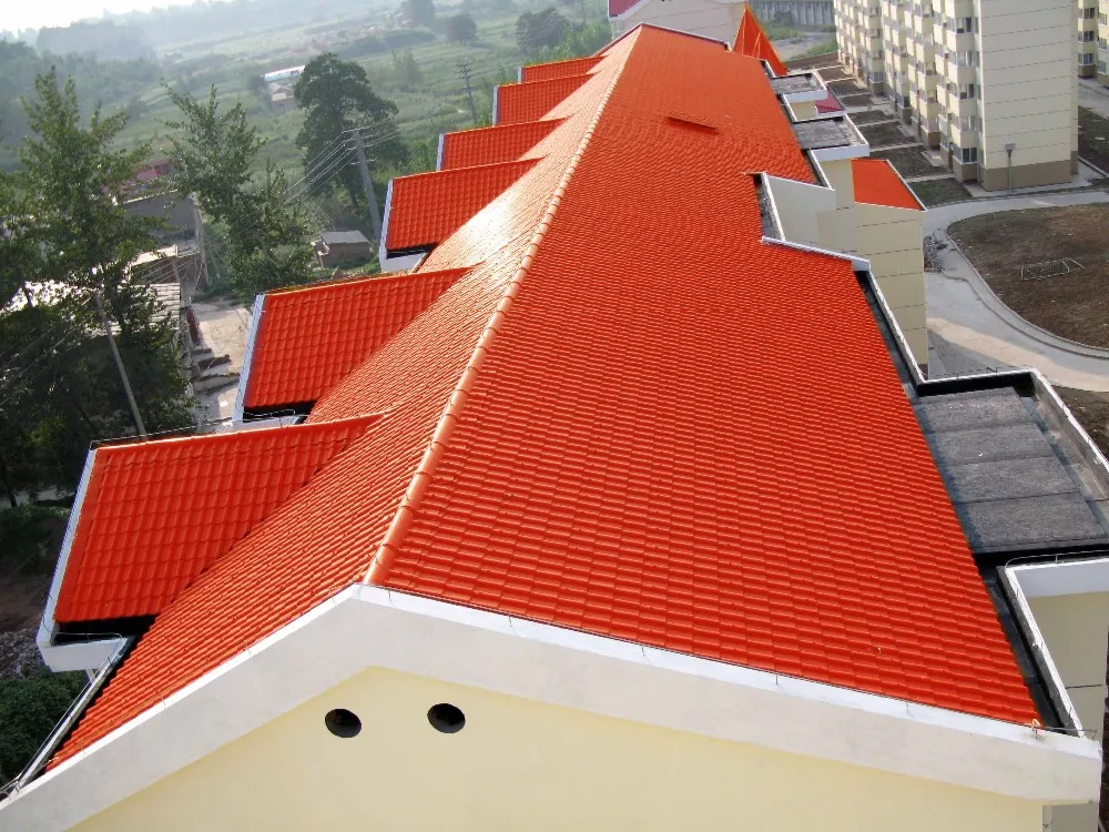 Asa Synthetic Resin Pvc+asa Plastic Roof Tile/ Apvc Roof Shingle - Buy ...