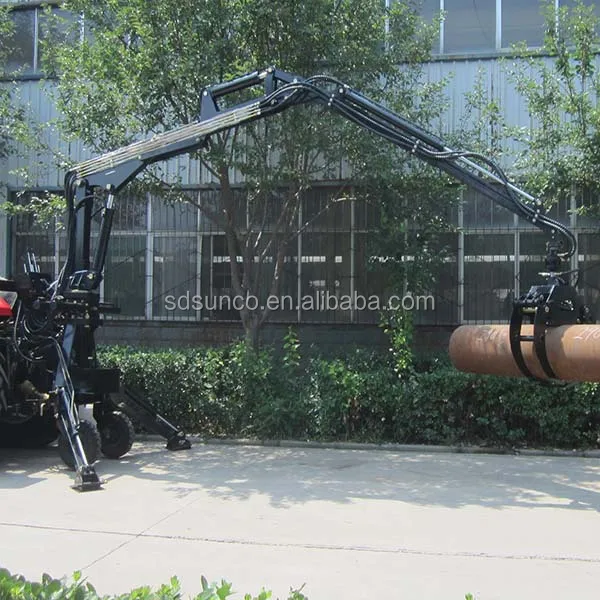 Telescopic Crane for Agricultural Tractors (50hp-140hp) - Reliable Boom ...