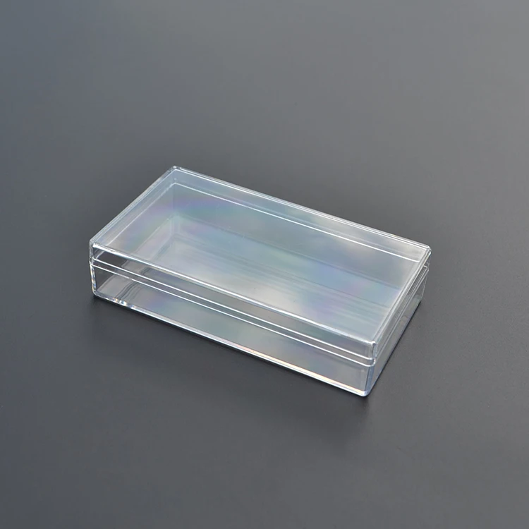 Custom-made Injection Molded Clear PS Plastic Packaging Boxes