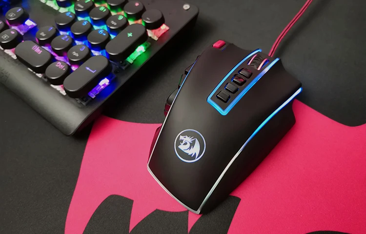 Red Dragon Black M990 Legend 16400 Dpi High Precision Programmable ...