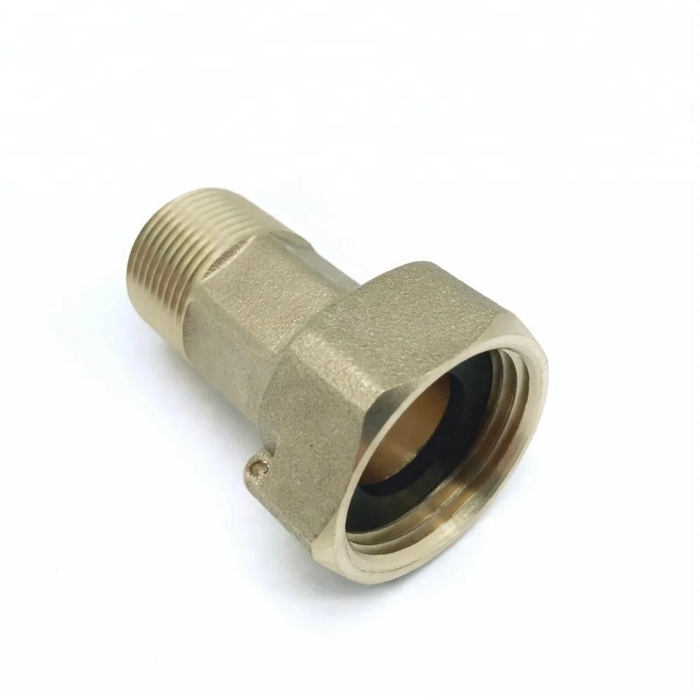 Brass Water Meter Connector Fitting Pipe Water Meter Parts Security ...
