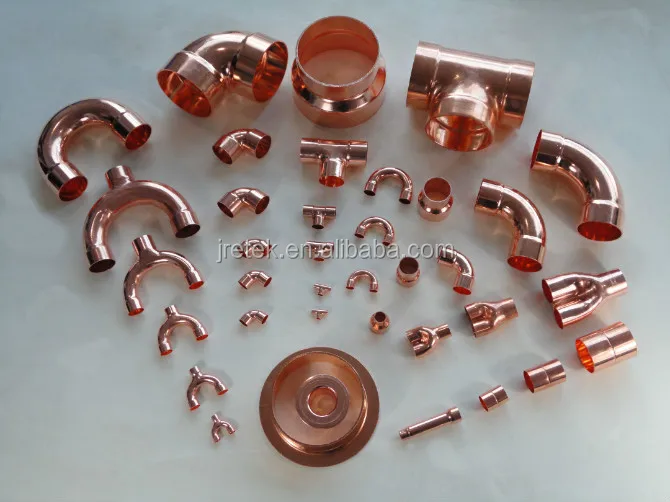 Refrigeration Hvac System Copper Pipe Fittings - Buy Copper Fitting ...