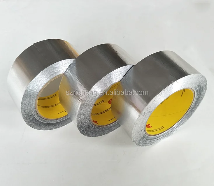 3M 425 Aluminum Foil Tape - Waterproof & Thermal Resistant - OEM