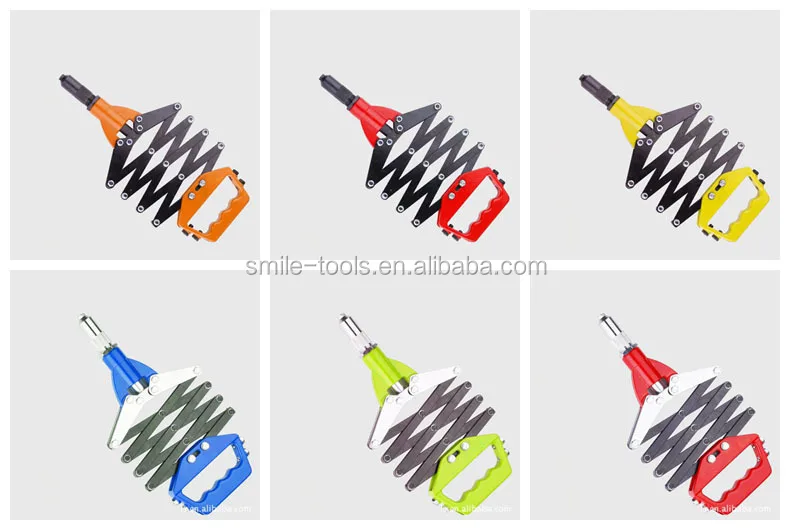 Heavy Duty Two Handle Manual Rivet Nut Gun Tool 300mm Nut Riveter Bt ...