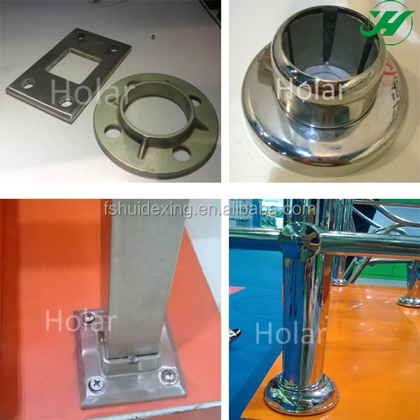 Stainless Steel Pipe Base Flange And Base Plate For Railing - Buy ...