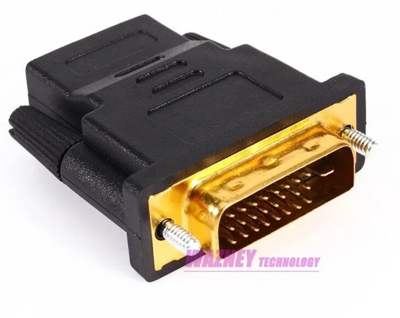 Dvi To Hdmi Adapter Bi Directional Dvi D 24 1 Male To Hdmi Female Cable