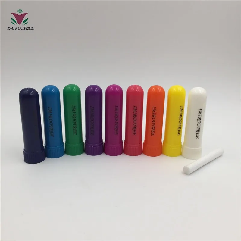 Stock Plastic Nasal Inhaler Tube Packaging Custom Printing Pp Diy White ...