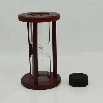 Wood Refillable Hourglass Empty Sand Timer Hourglass - Buy Empty Sand ...