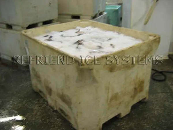 Water Cooled Seawater Slurry Ice Machine for Fish Preservation 10T