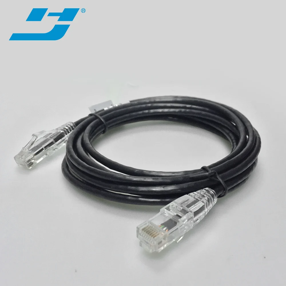 100% Pass Flu Ke Test 26AWG Super Slim 2M Cat5e STP Cable