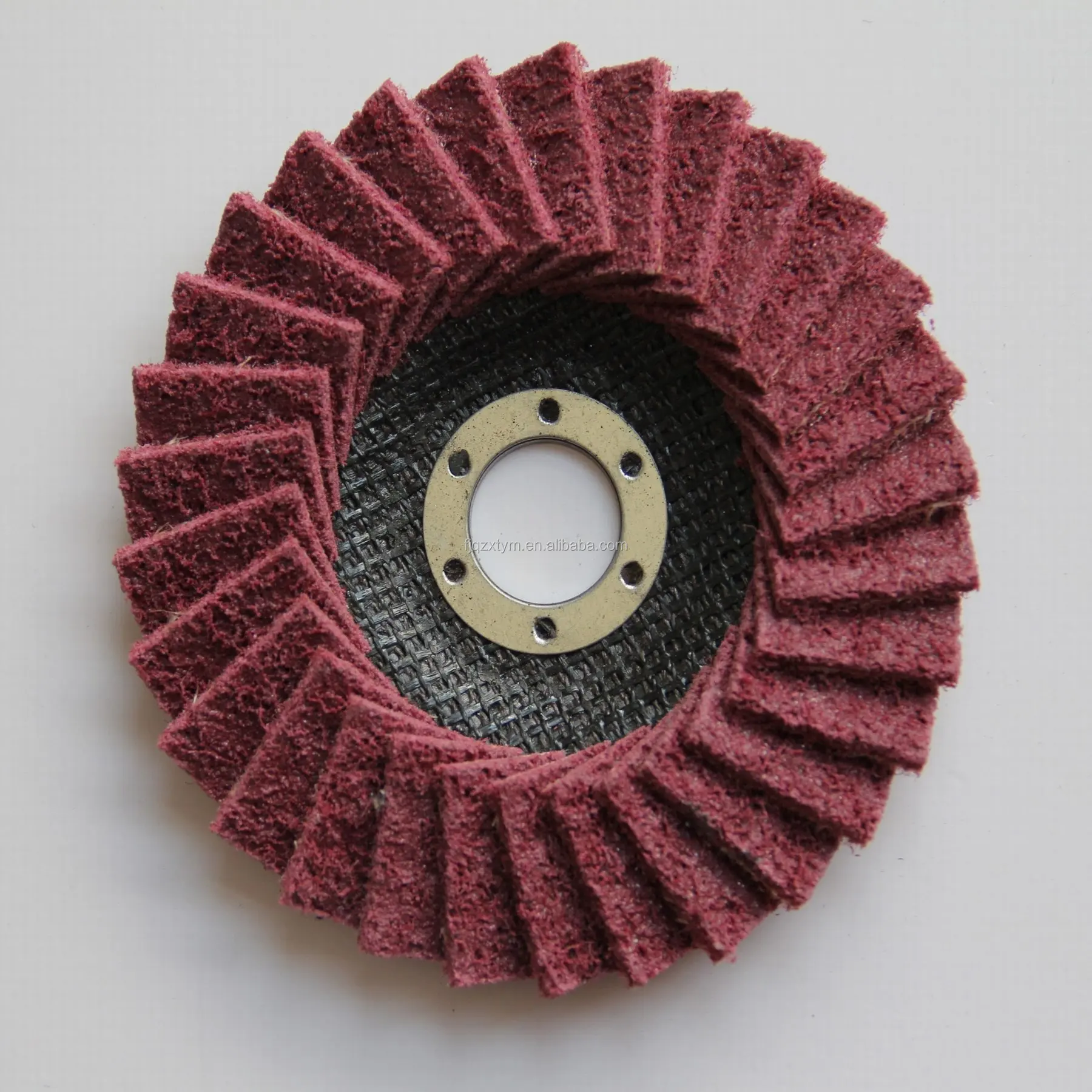Standard Quality Brown Color Non Woven Flap Disc - Buy Non Woven Flap ...