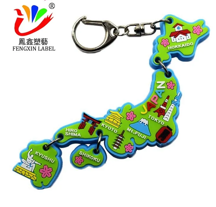 3d Soft Pvc Country Flag Keychain For Promotional Gift - Buy Country ...