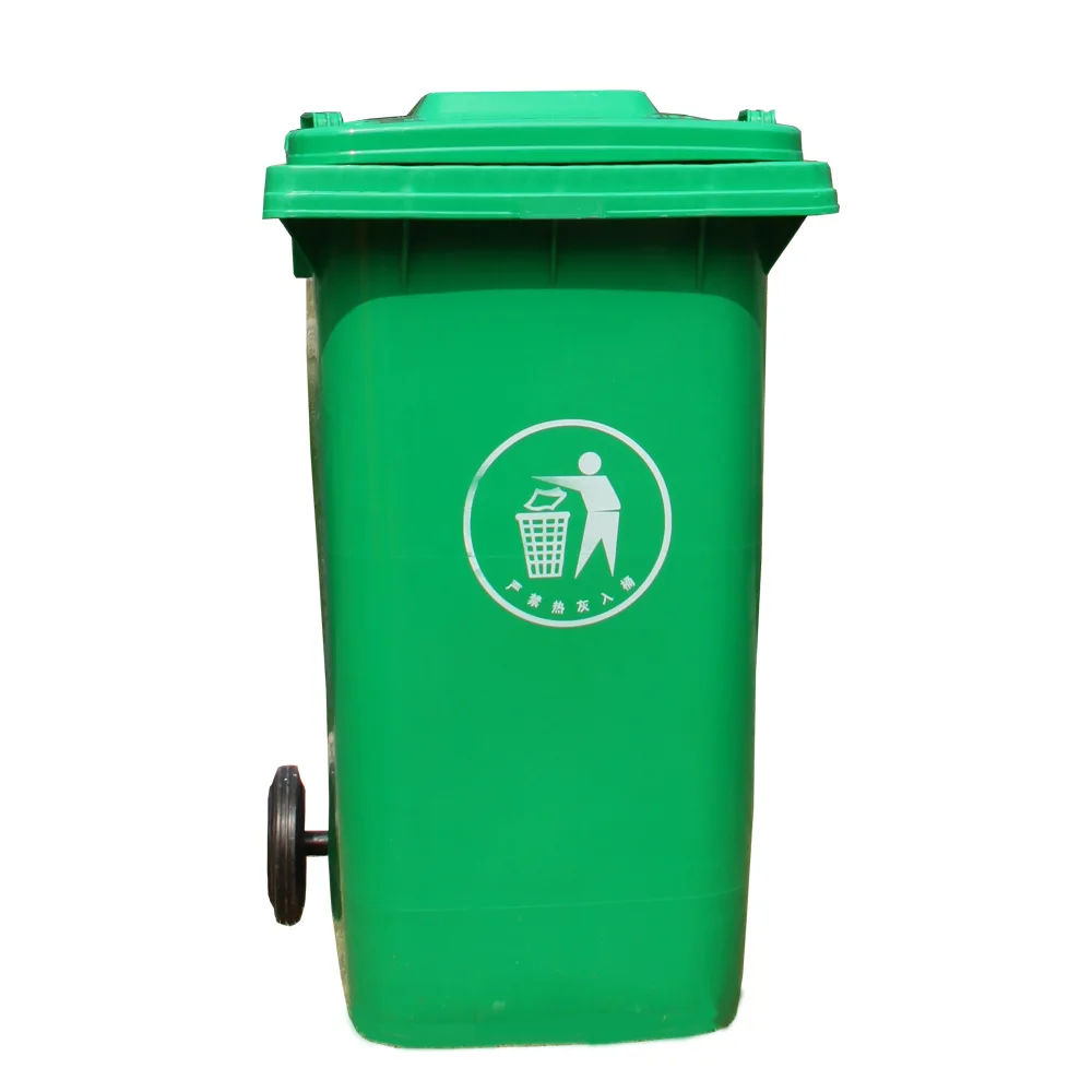 120l/240l/360l Garbage Bin Wheelie Container Plastic Dust Bin With ...