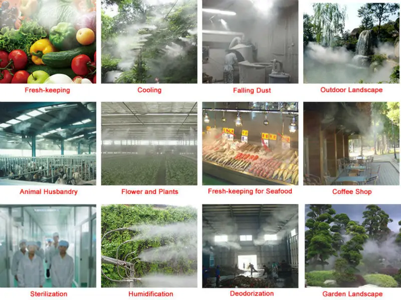 Misting Fogging System,kitchen and Poultry Cooling System| Alibaba.com