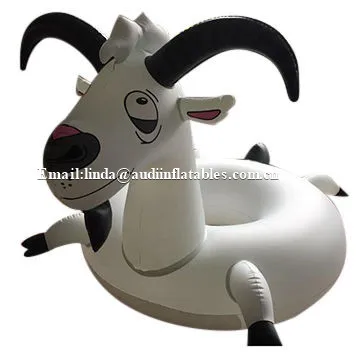 Customized Inflatable Pool Float Goat Swimming Ring Tube For Kids ...