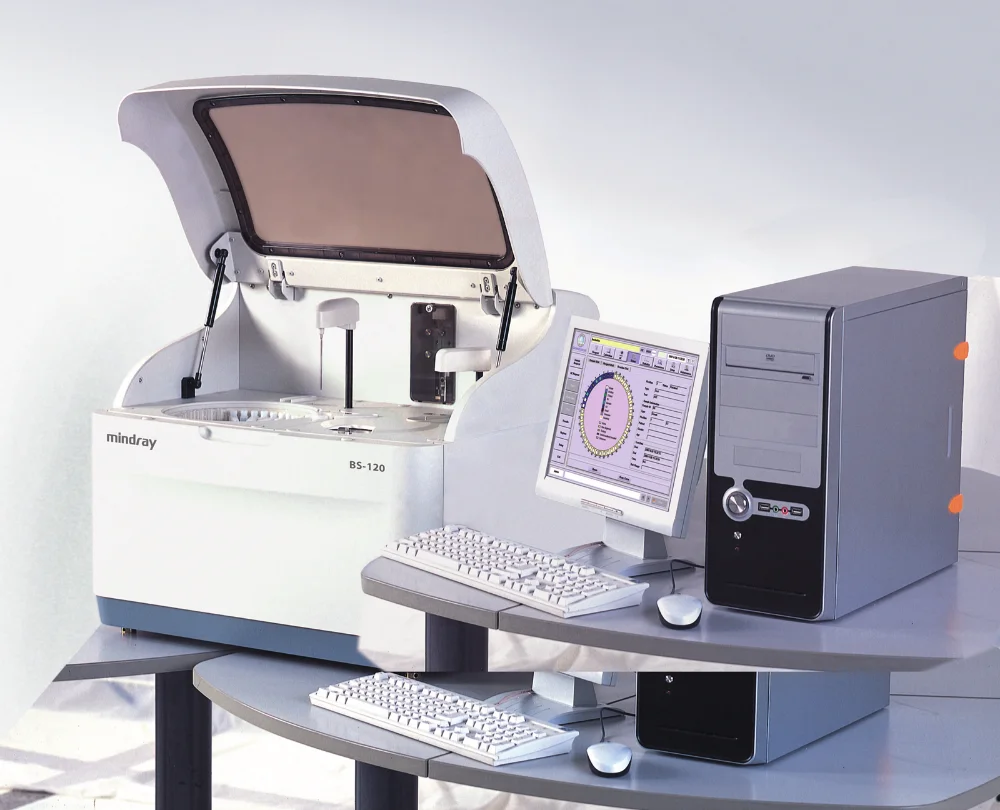Mindray Bs-120 Abierto Sistema Automático Bioquímica Analizador/alta Profesional Analizador De ...