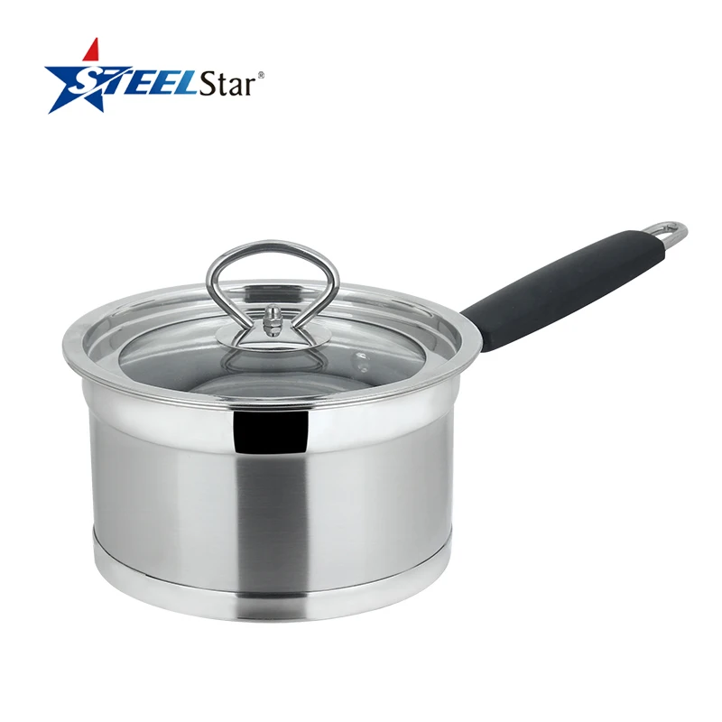 Straight Body Capsuled Bottom Electric Stainless Steel Saucepan - Buy ...