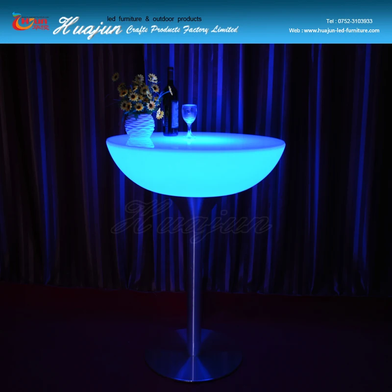 Home/party Led Lit Table&plastic Party Led Light Cocktail Table - Buy ...